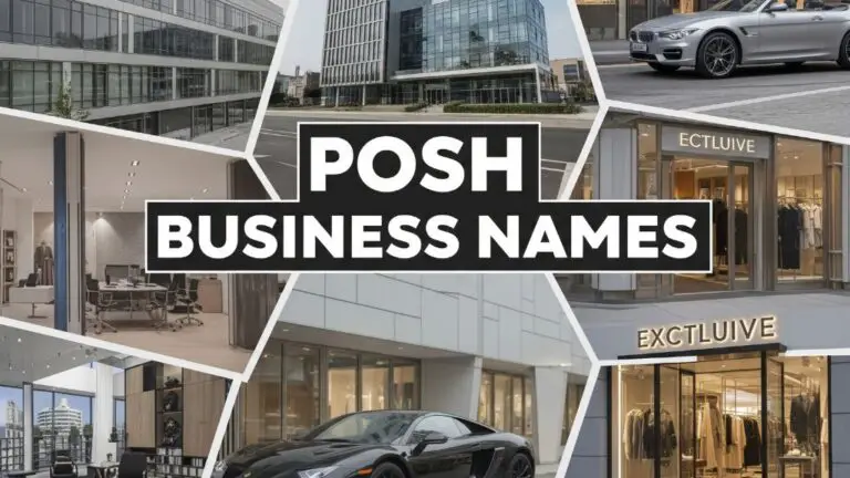 300+ Posh Business Names to Elevate Your Brand