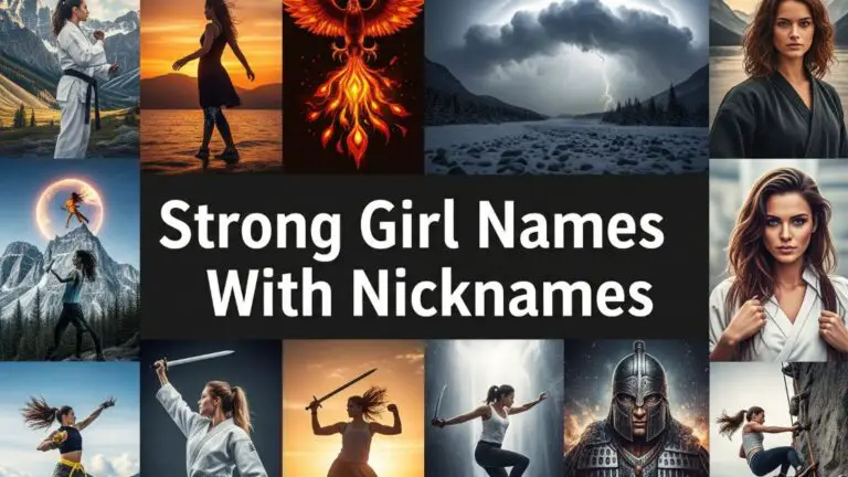 300+ Strong Girl Names With Nicknames (That Pack a Punch)