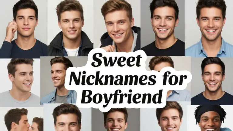 300+ Sweet Nicknames for Boyfriend (That'll Make Him Melt)