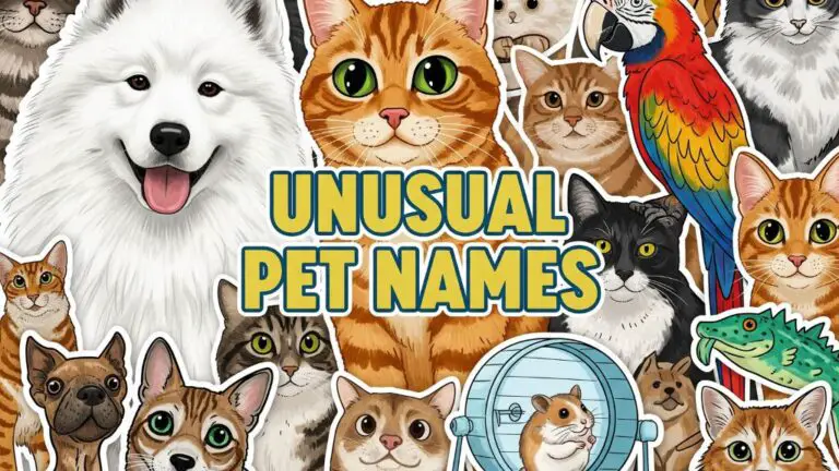 300+ Unusual Pet Names (That Celebrate Your Pet's Unique Personality)