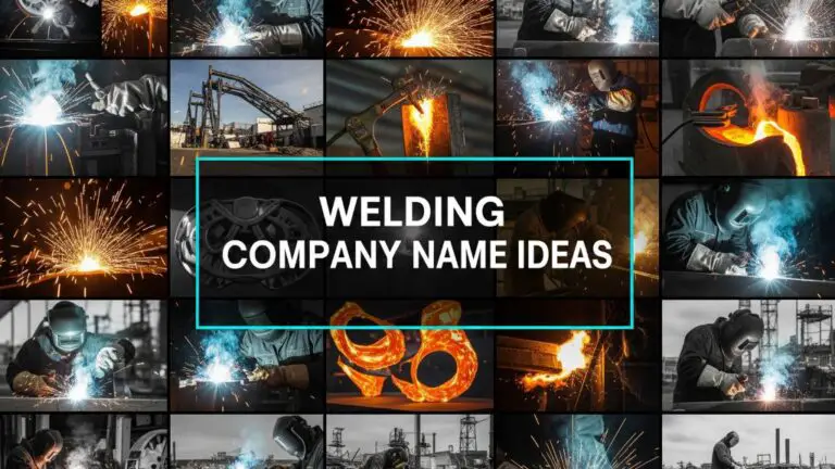 300+ Welding Company Name Ideas (Professional & Creative Options)