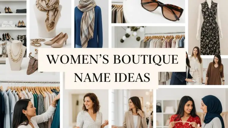 300+ Women's Boutique Name Ideas to Stand Out