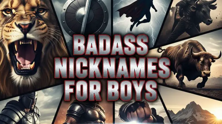 300+ Badass Nicknames for Boys (with Meanings)