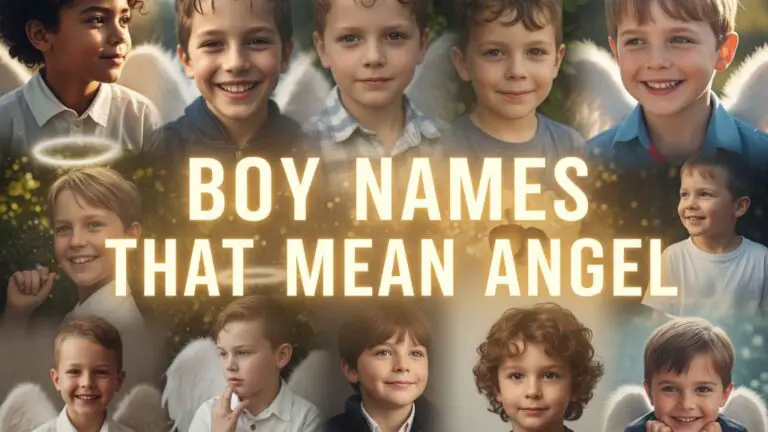 300+ Boy Names That Mean Angel (Classic, Modern & Unique Heavenly Options)