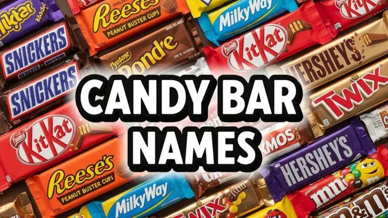 300+ Candy Bar Names (Sweet & Creative Ideas)