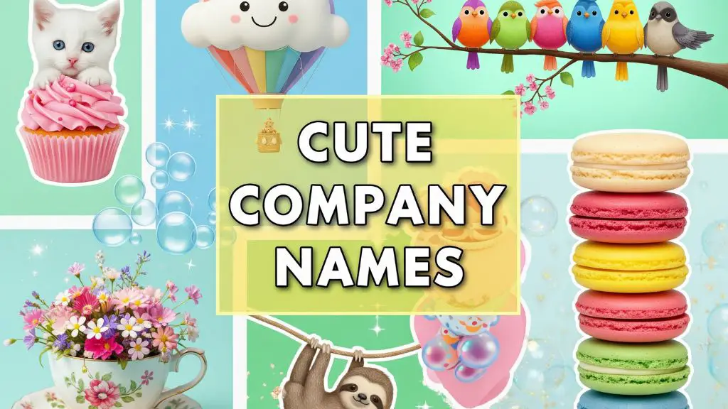 300+ Cute Company Names (That Stand Out)