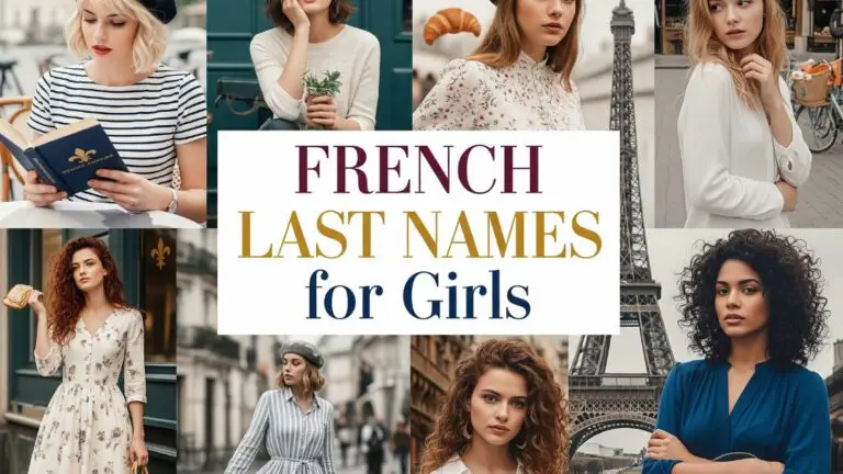 300+ French Last Names for Girls (with Beautiful Meanings and Cultural ...