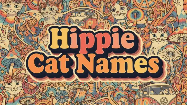 300+ Hippie Cat Names (Peaceful, Musical & Spiritual Options)