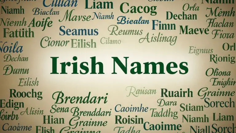300+ Irish Names with Meanings and Pronunciations