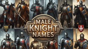 300+ Male Knight Names for Fantasy Characters & Stories