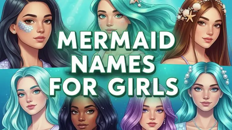 300+ Mermaid Names for Girls (from Mythology, Fantasy, and Nature)