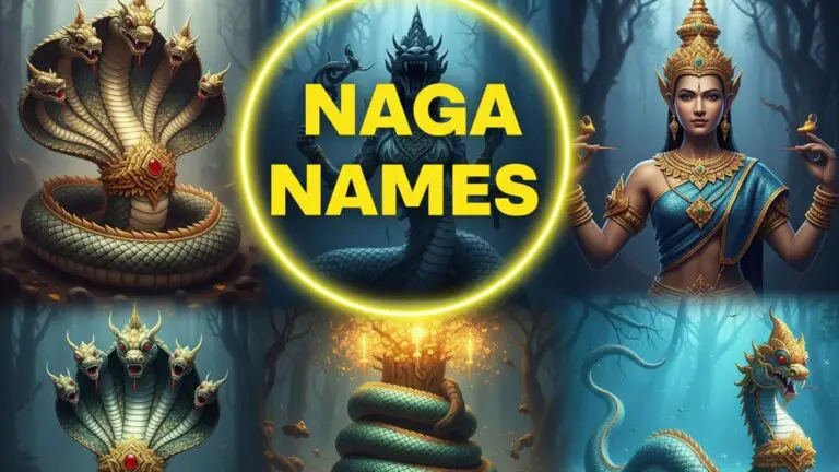 300+ Naga Names (Mythological & Fantasy Serpent Character Options)