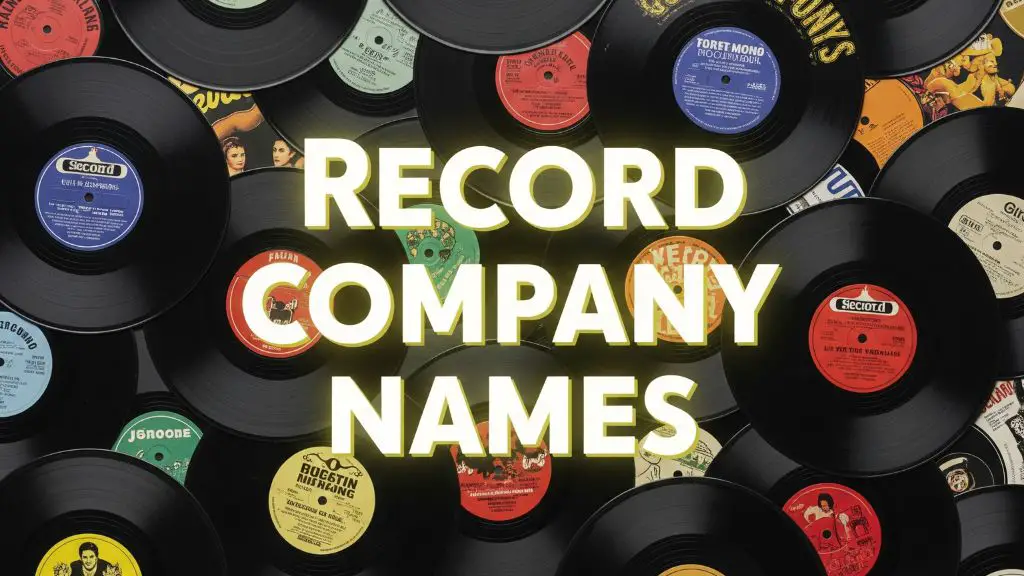 300+ Record Company Names (Catchy, Creative Options)