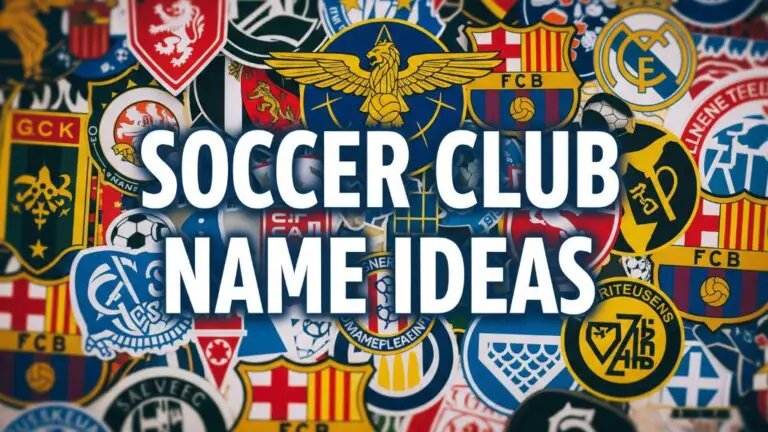 300+ Soccer Club Name Ideas (for Every Team Style)
