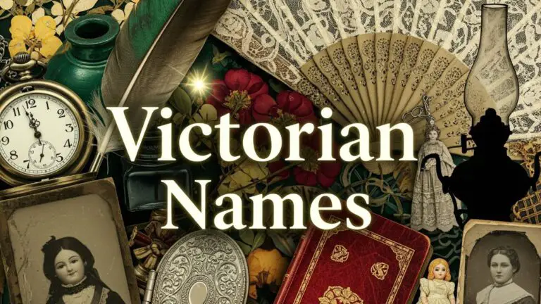 300+ Victorian Names (with Timeless Elegance)