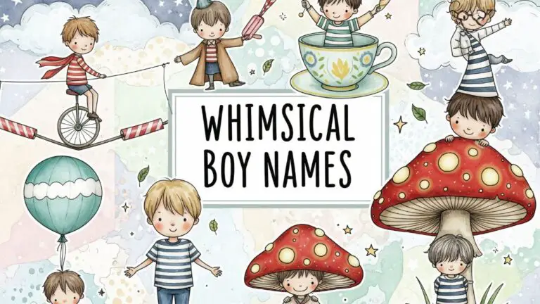 300+ Whimsical Boy Names for Your Little Dreamer (with Meanings)