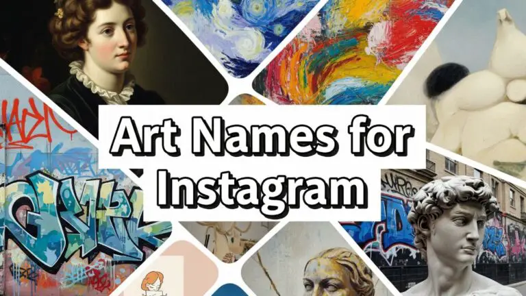 Art Names for Instagram That Actually Get You Noticed (300+ Creative ...