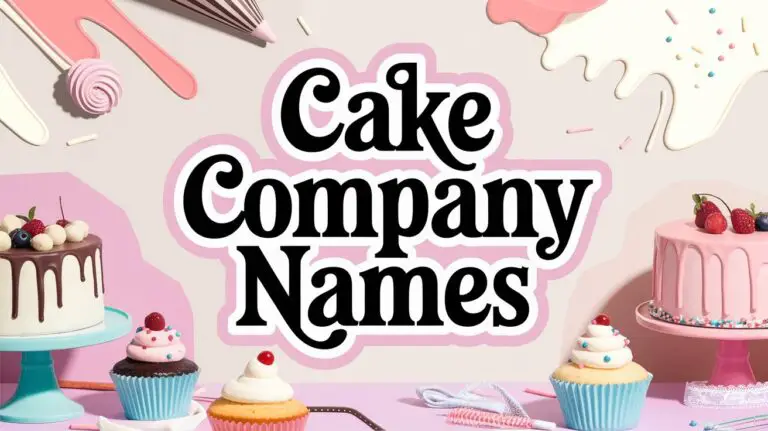 300+ Cake Company Names (Sweet & Creative Options from Classic to Modern)