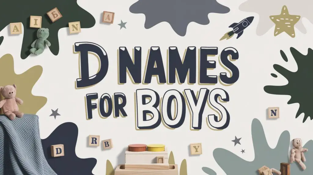 300+ D Names for Boys - Classic, Modern & Unique Baby Names That Start ...