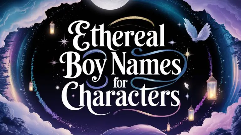 300+ Ethereal Boy Names for Characters (Celestial, Mythical, and ...