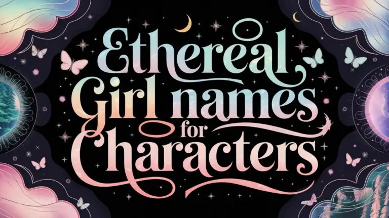 300+ Ethereal Girl Names for Characters (with Origins and Meanings)