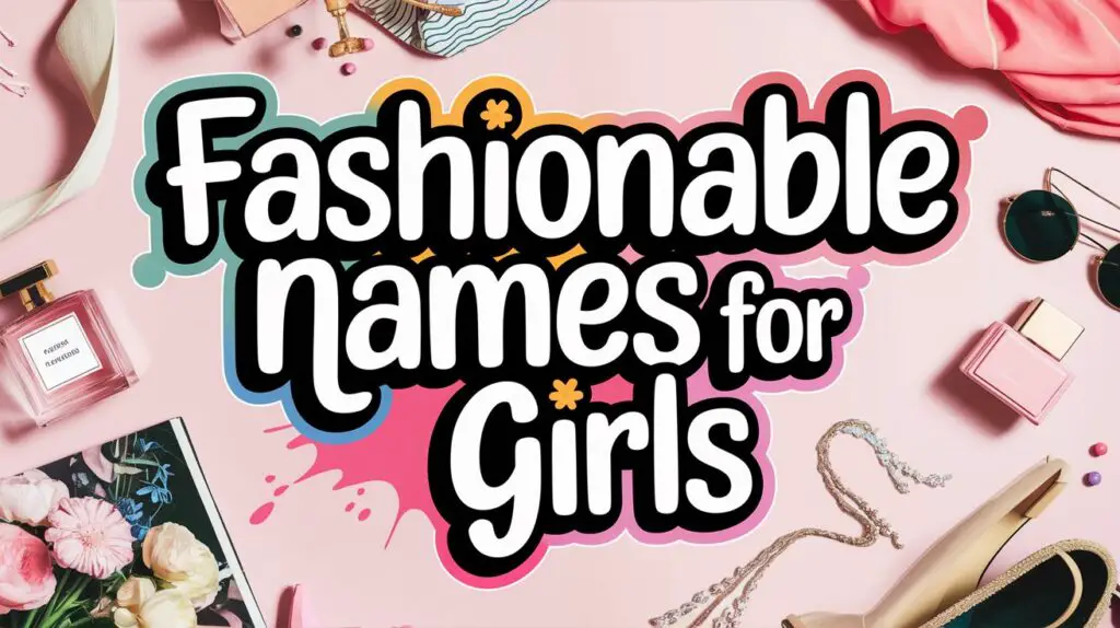 300+ Fashionable Names for Girls (Trendy, Chic & Stylish Name Ideas)