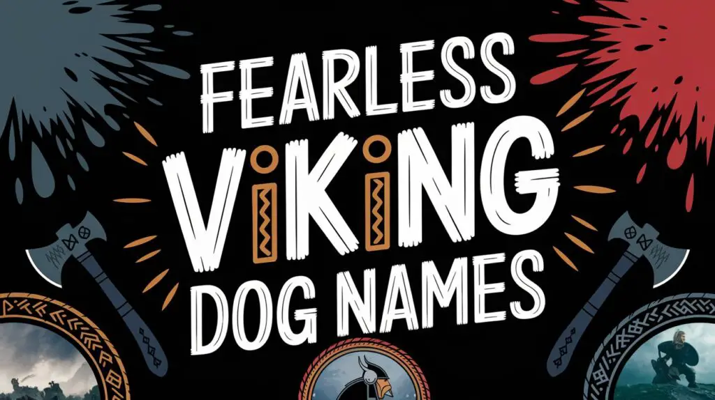 300+ Fearless Viking Dog Names for Strong and Brave Dogs