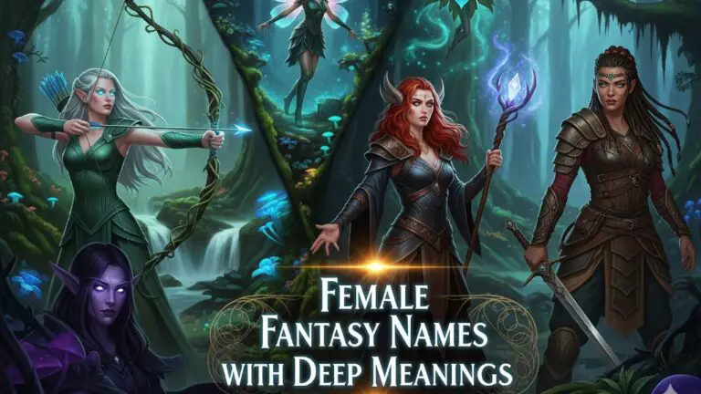 300+ Female Fantasy Names with Deep Meanings