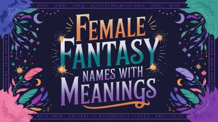 300+ Female Fantasy Names with Meanings