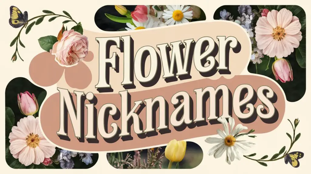 300+ Flower Nicknames (Sweet, Romantic & Playful Names)
