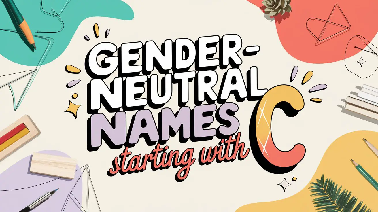 300+ Gender-Neutral Names Starting With C (Unisex Baby Names)