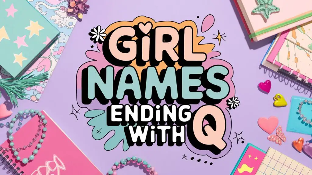 300+ Girl Names Ending with Q (Beautiful & Uncommon Choices)