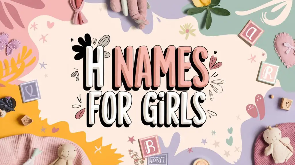 300+ H Names for Girls (with Meanings and Origins)