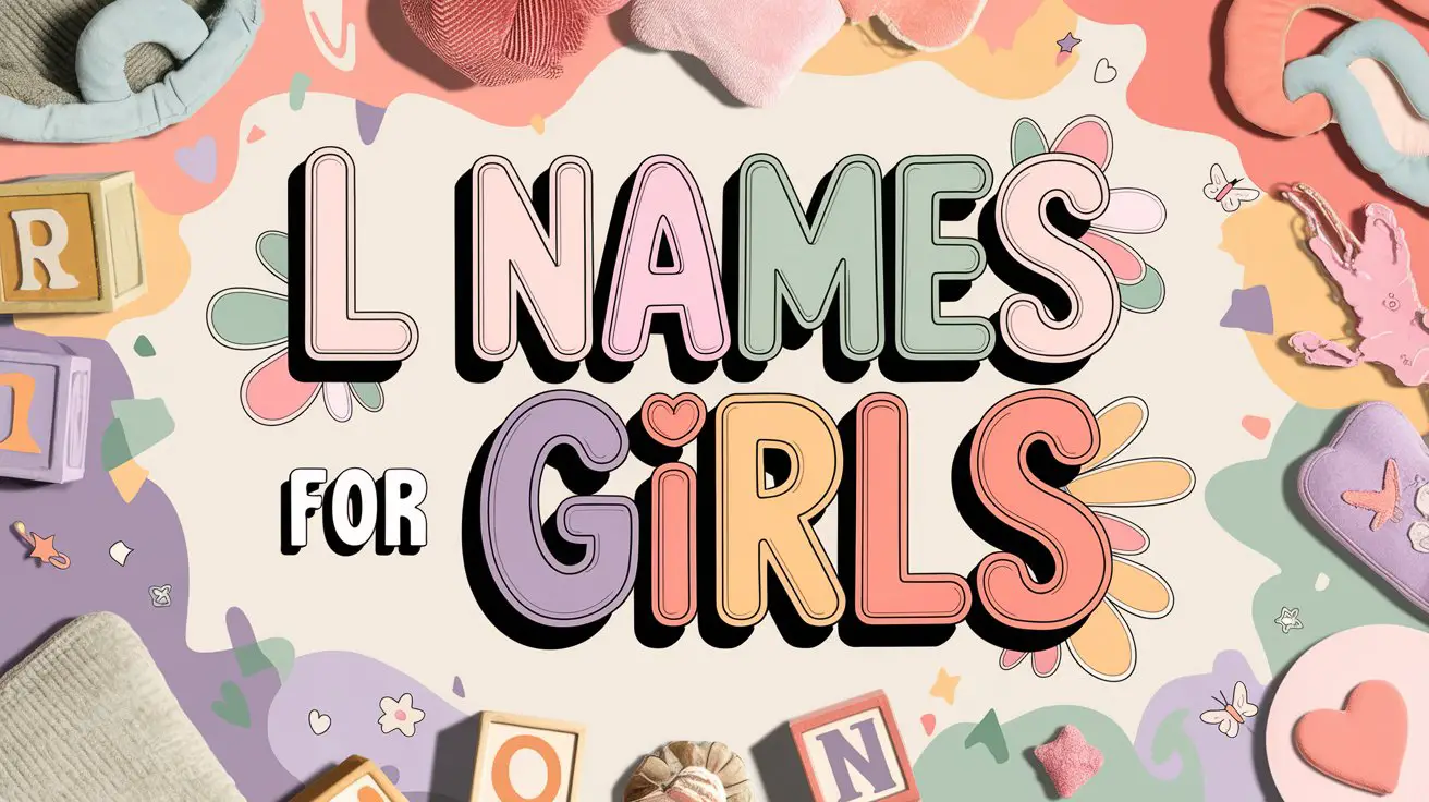 300+ L Names for Girls - Beautiful, Unique & Meaningful Name Options