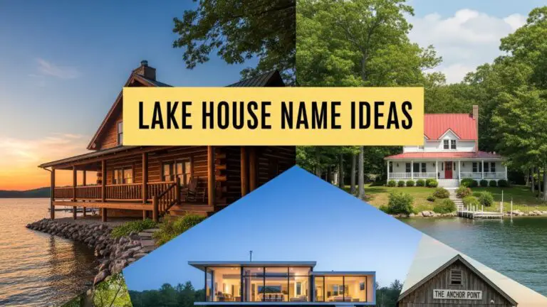 300+ Lake House Name Ideas (Classic, Fun & Elegant Ideas)