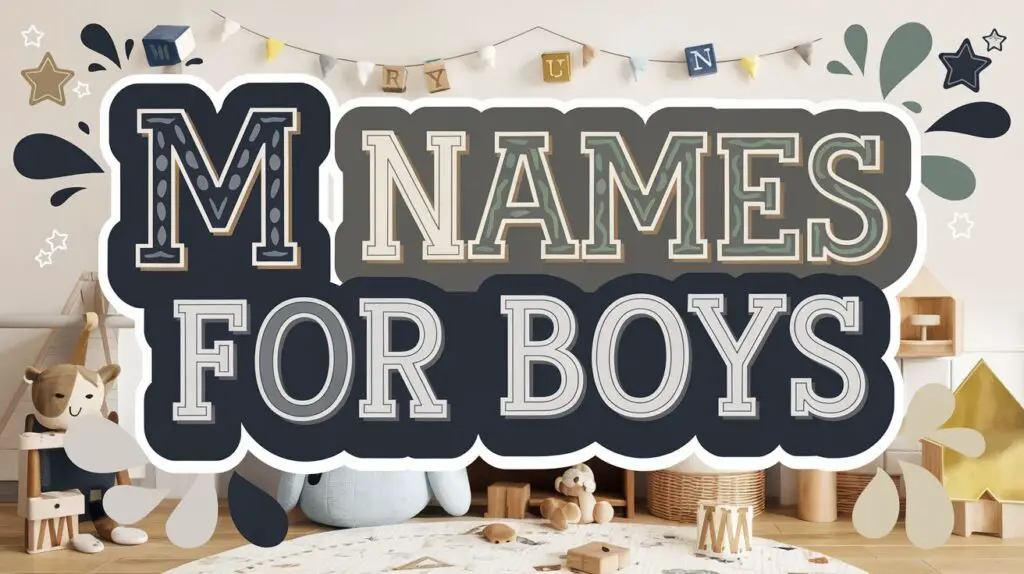 300+ M Names for Boys (Strong, Meaningful Names Starting with M)