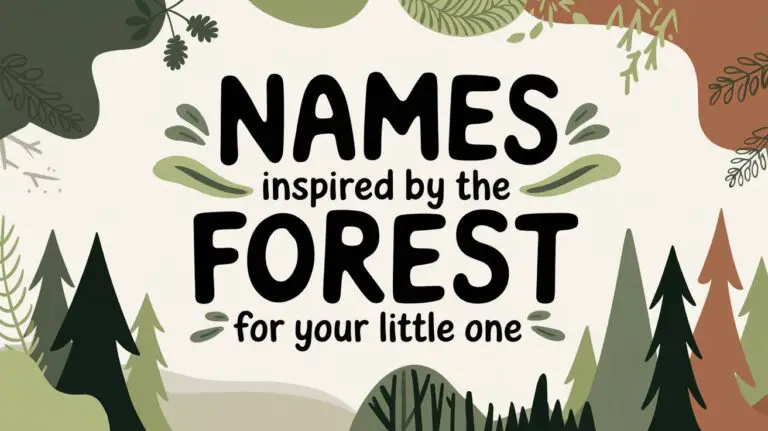 300+ Names Inspired by the Forest for Your Little One