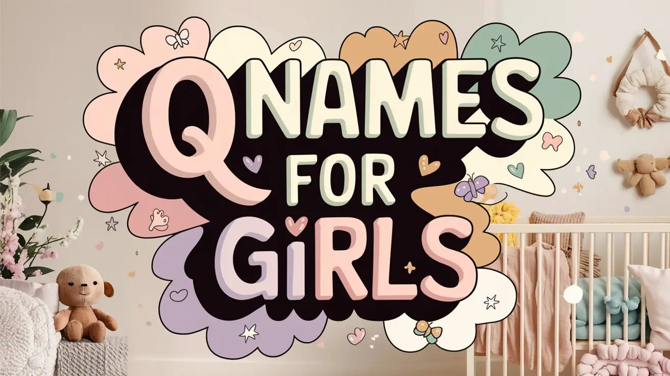 300+ Q Names for Girls (Stylish, Modern & Traditional Names)
