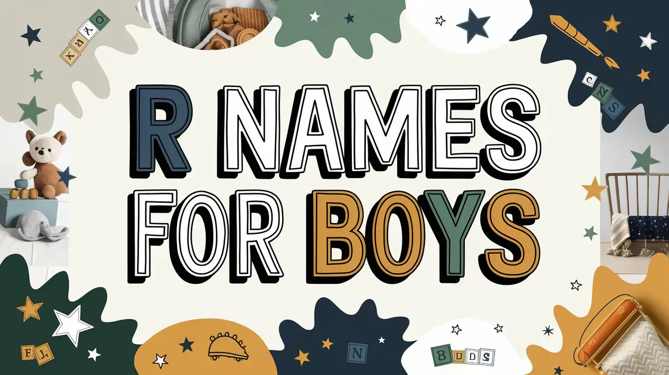 300+ R Names for Boys (Classic, Modern & Unique Options with Meanings)