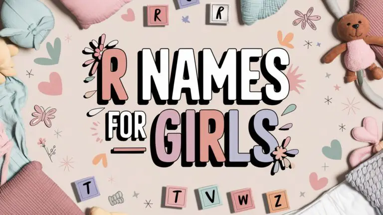 300+ R Names for Girls (with Meanings and Origins)