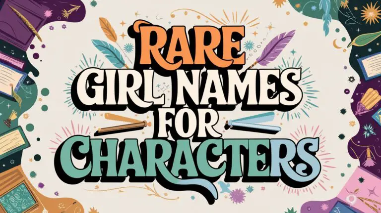 300+ Rare Girl Names for Characters (Ancient, Modern & Gothic Options)