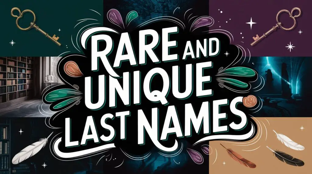 300+ Rare and Unique Last Names (You've Never Heard Before)