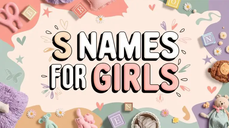 300+ S Names for Girls (Beautiful, Strong, and Stunning Options)