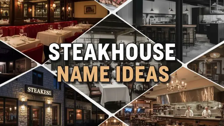 300+ Steakhouse Name Ideas (That'll Make Your Restaurant Sizzle)