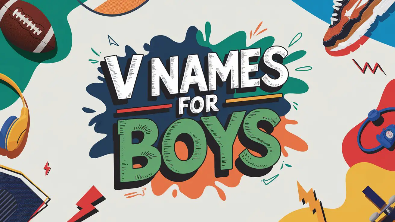 300+ V Names for Boys (Strong, Unique & Handsome Choices)