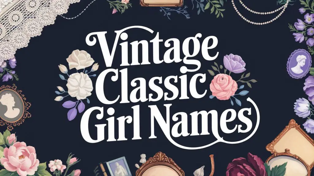 300+ Vintage Classic Girl Names (Elegant, Meaningful Choices)