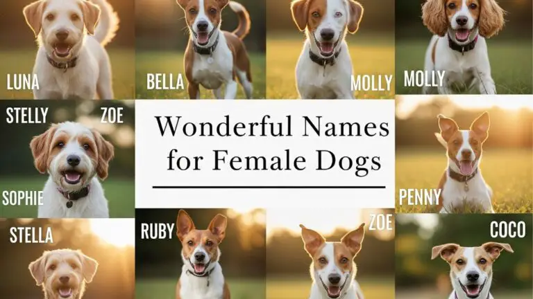 300+ Wonderful Names for Female Dogs (Classic, Trendy & Unique Options)