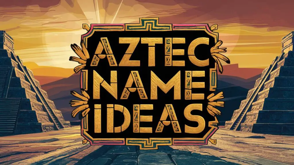 300+ Aztec Name Ideas (with Powerful Meanings)