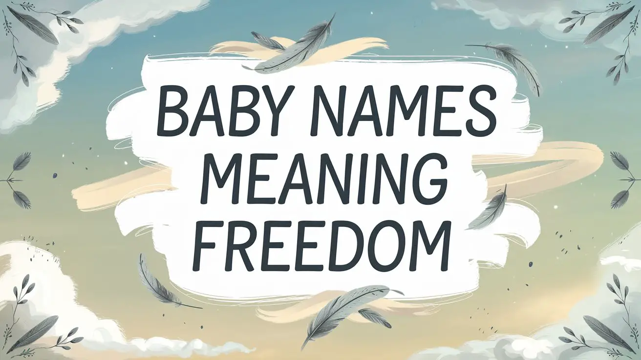 300+ Baby Names Meaning Freedom (from Every Culture Around the World)