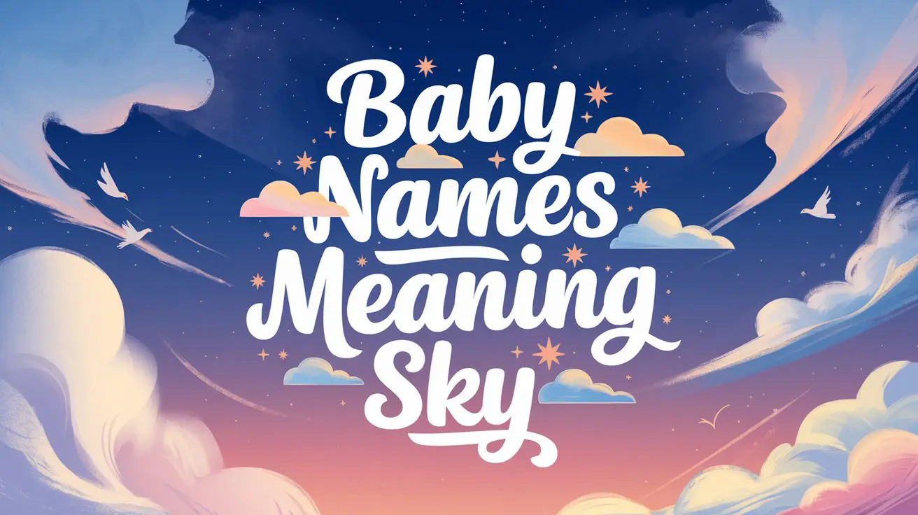 300+ Baby Names Meaning Sky (Celestial Picks)